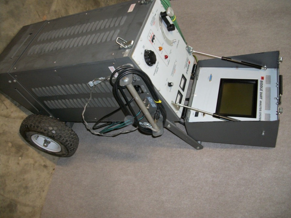 MEGGER BIDDLE DART THUMPER ANALYSIS POWER FAULT LOCATOR SYSTEM PFL-4000 ...