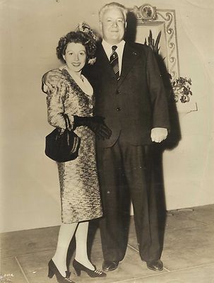 LAURITZ MELCHIOR & MARIA HACKER (Wife) at the Dragon Seed Premier ...