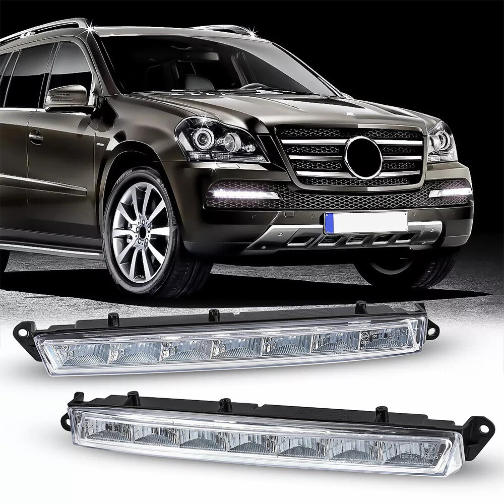2PCS Front LED fog lights For Mercedes-Benz x164 gl320 gl350 gl450 ...