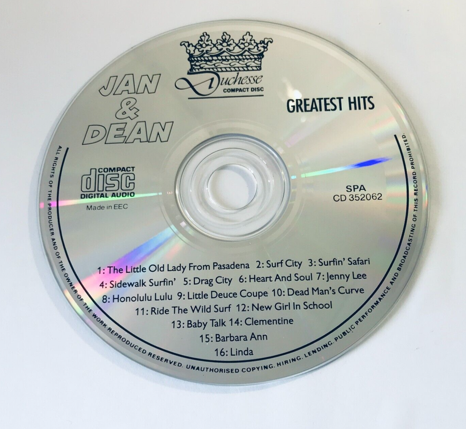 JAN & DEAN Greatest Hits | sehr gut (C5166) | eBay
