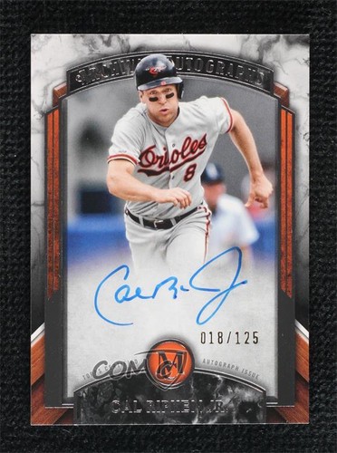 2022 Topps Museum Collection Archival Auto /125 Cal Ripken Jr #AA-CPJ ...