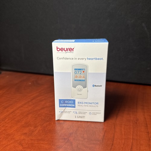 Beurer Cardio Companion EKG Monitor Real Time Results ME75 Bluetooth ...