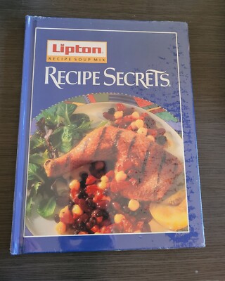 **New**Lipton Recipe Soup Mix Recipe Secrets Recipe Book 94 Pages ...