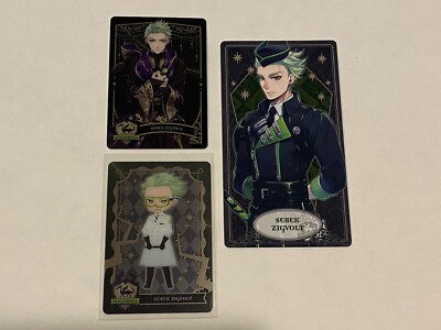 Disney Twisted Wonderland TWST Card Lot x3 Diasomnia Sebek Zigvolt | eBay