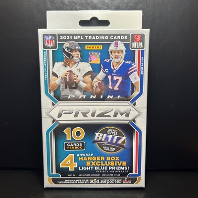 2021 Panini Prizm Football Hanger Box Target Factory Sealed (Light Blue ...