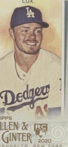 2020 Topps Allen & Ginter's - Gavin Lux #99 Mini A&G Back (RC) for sale ...