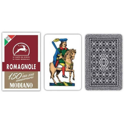 Modiano Romagnole Dark Red Cards | eBay
