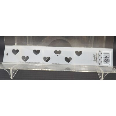 Simply Stencils by Plaid "Heart" Design Template- Plastic- NOS, | eBay