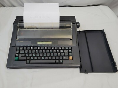 Typewriters & Word Processors - Sharp Typewriter