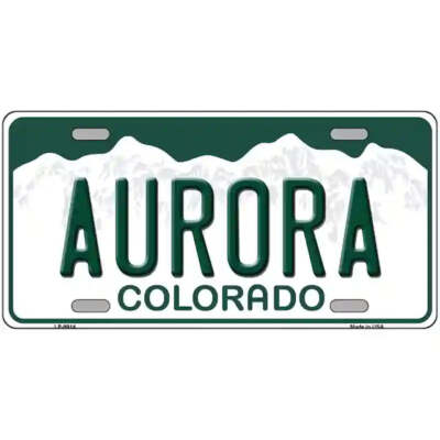 Aurora Colorado Metal Sign | eBay