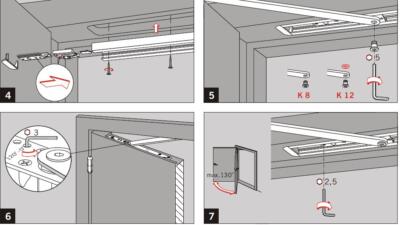 RF HOLD OPEN DEVICE Fit for DORMA ITS96 concealed door closer | eBay