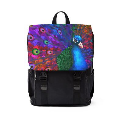 The Colorful peacock Backpack Original Colorful Sweet Design | eBay