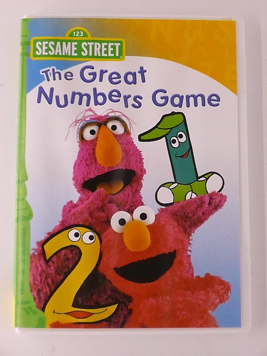 Sesame Street The Great Numbers Game Vhs