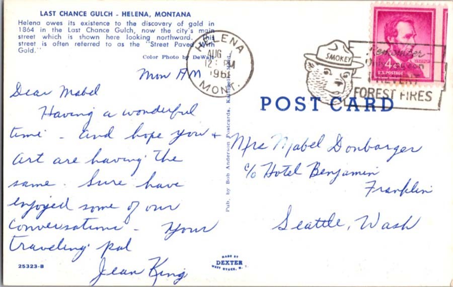 Helena Montana MT : SHOP SCENE n/15 AZ9895 | eBay