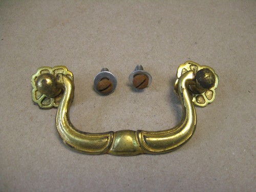 Vtg Edison Diamond Disc C-250 Phonograph Parts Record Drawer Handle ...