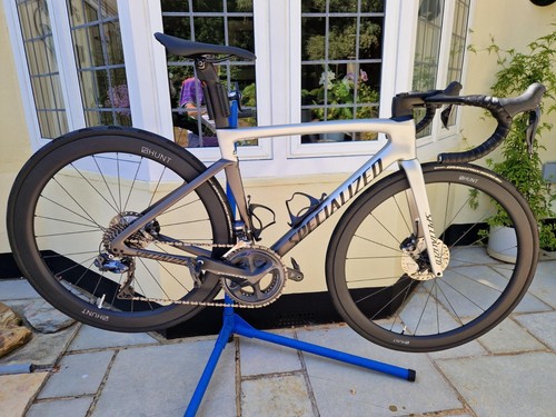 Specialized Tarmac SL7 Pro Di2, size 52, Hunt 4050 Carbon Aero Wheelset ...