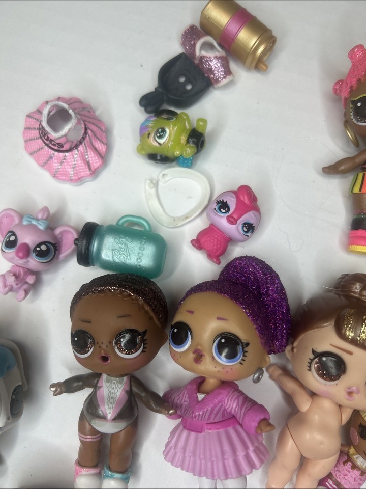 Large Lot Of LOL Mini Surprise Dolls & Pets | eBay
