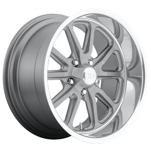 20x9.5 US Mags U111 Rambler Matte Gunmetal Wheels 5x4.75 (1mm) Set of 4 ...