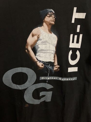 Ice-T Ice T 1991 Vintage T-Shirt No.mv1420 | eBay
