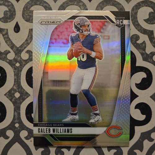2024 Panini Prizm Caleb Williams Silver Prizm Rookie RC #301 Chicago ...
