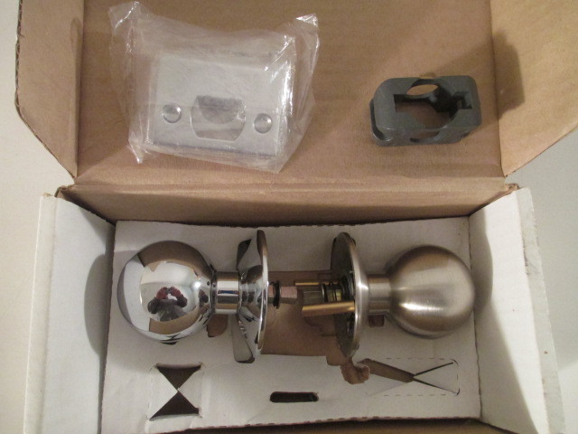 Emtek Assa Abloy 5207 Luzern Privacy Set LH Stain Nickel Finish for ...