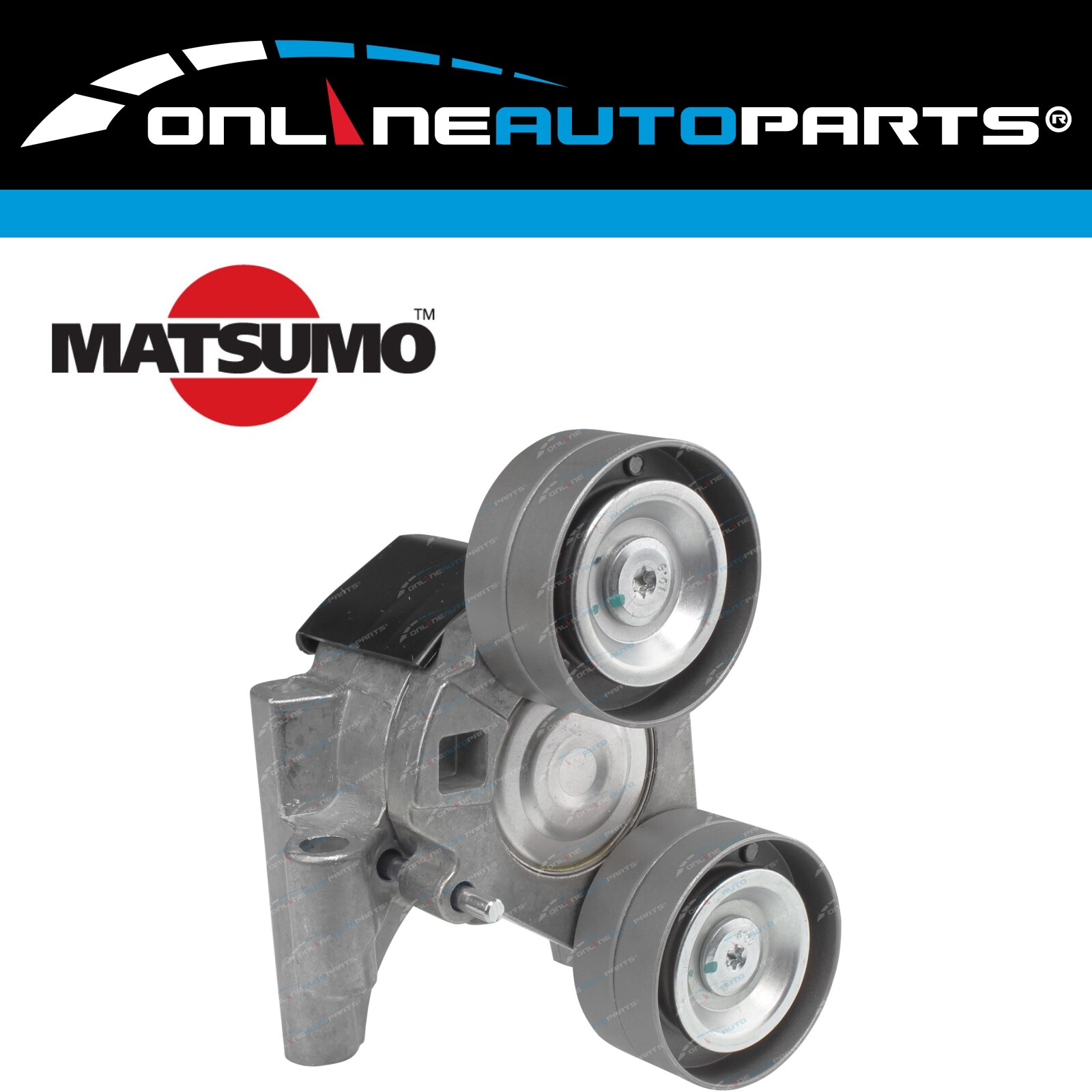 Drive Belt Auto Tensioner for Mazda BT50 UP UR 4cyl 2.2L Diesel 2011~19 ...