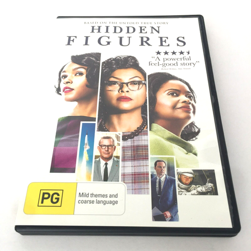 Hidden Figures (2016) DVD Region 4 - Taraji P. Henson, Octavia Spencer ...
