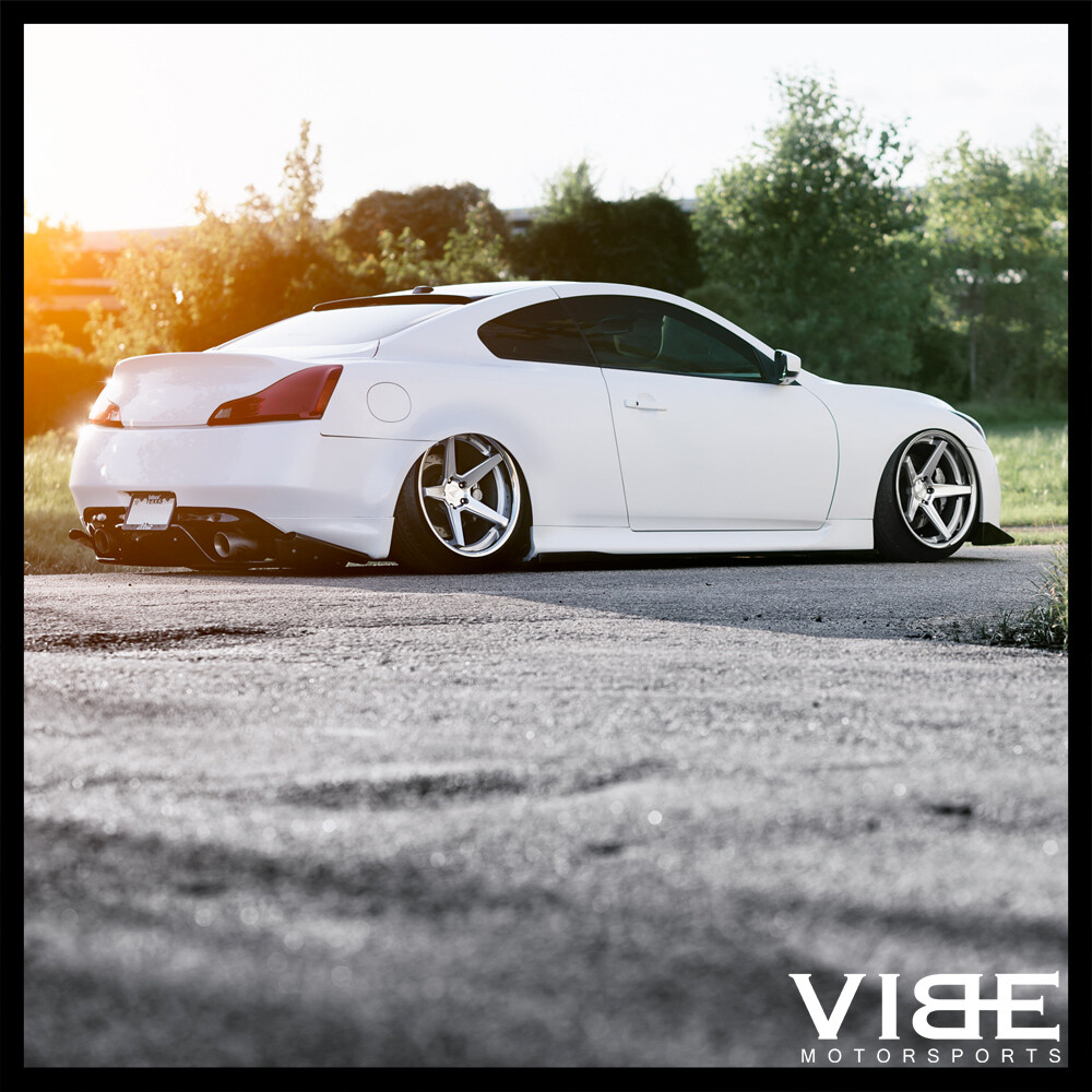 G37 Stance Silver