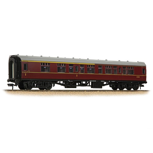 Bachmann 39-126H OO Gauge BR Mk1 CK Composite Corridor Coach BR Maroon ...