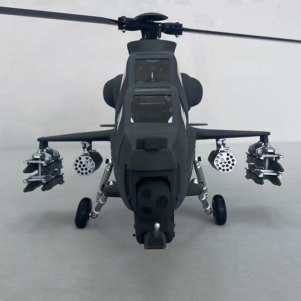 Roban 470 Size CAIC Z-10 Fiery Thunderbol ARF RC Helicopter Scale ...