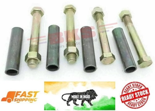 Front & Rear Leaf Spring Pivot Eye Bolts And Bush Set Fit For Suzuki ...