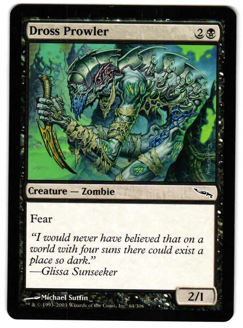 Magic_the_gathering Mirrodin Dross Prowler #64 2003,MTG,LP Common | eBay