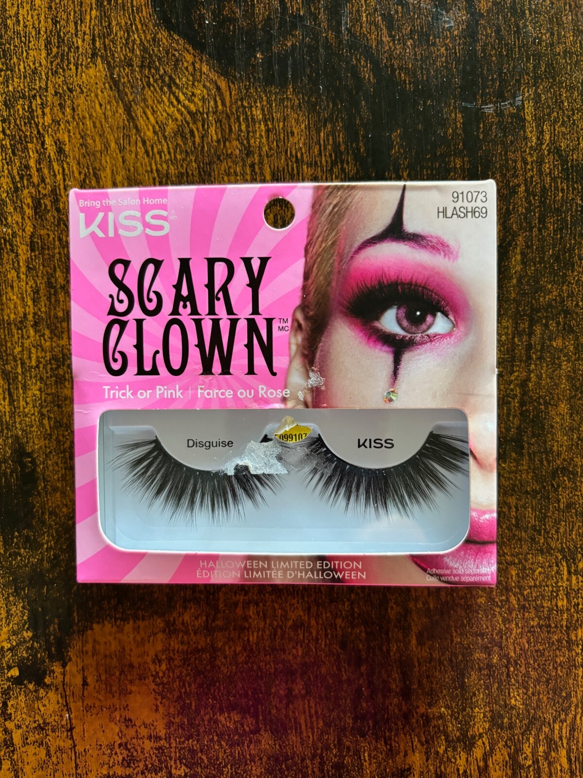 NEW Kiss Trick or Pink Lashes Halloween Limited Edition Scary Clown ...