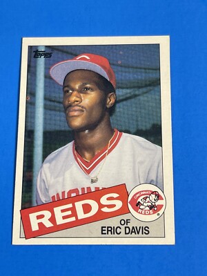 1985 Topps Eric Davis Rookie card Reds #627 POOR/READ | eBay