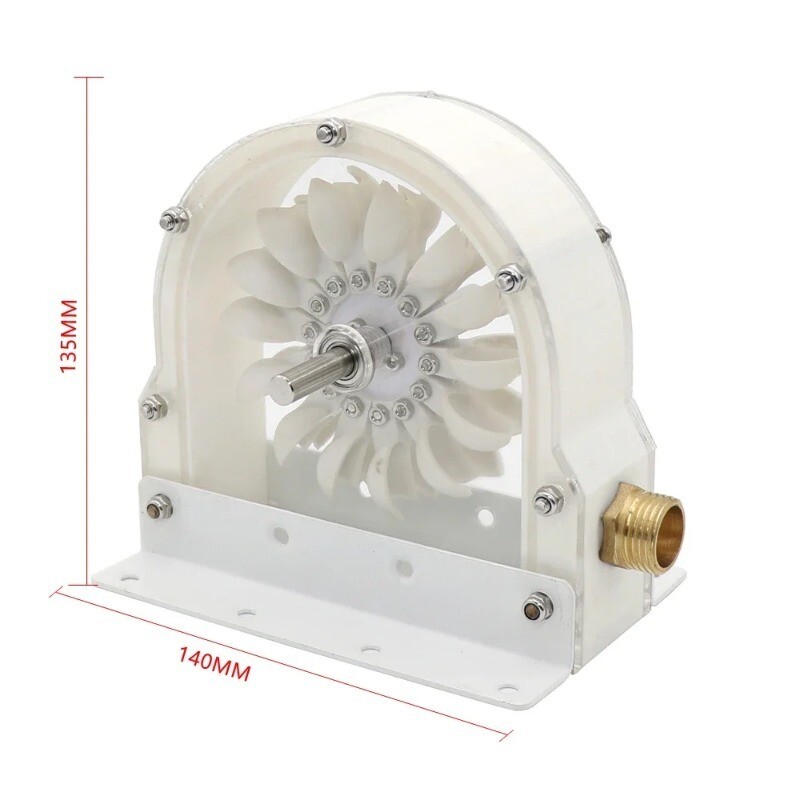 High Efficiency Water Turbine, Impact Water Runner, DIY Water Generator ...