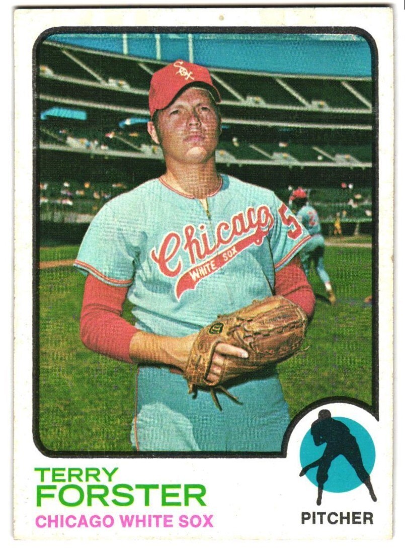 1973 Topps Baseball #129 Terry Forster Chicago White Sox - Ex/NM | eBay