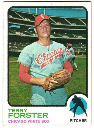 1973 Topps Baseball #129 Terry Forster Chicago White Sox - Ex/NM | eBay