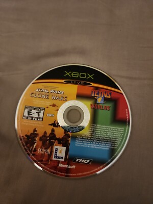 Star Wars XBOX Live The Clone Wars & Tetris Worlds Game disc only | eBay