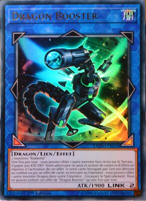 carte YU-GI-OH DUPO-FR025 Dragon Booster (Booster Dragon) - Ultra Rare ...