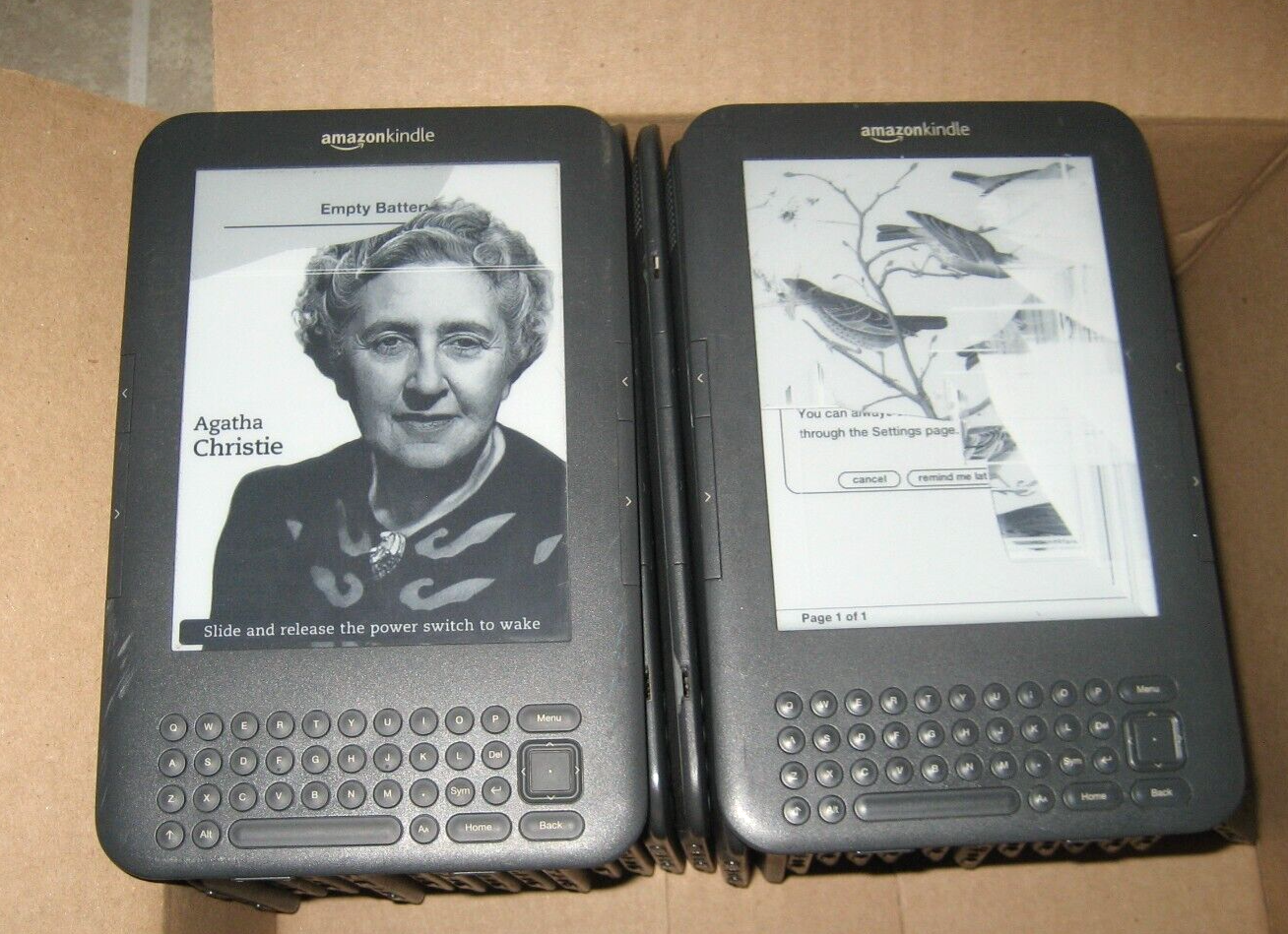 Lot of 20 - Amazon Kindle Keyboard 3, D00901 3rd Generation | eBay