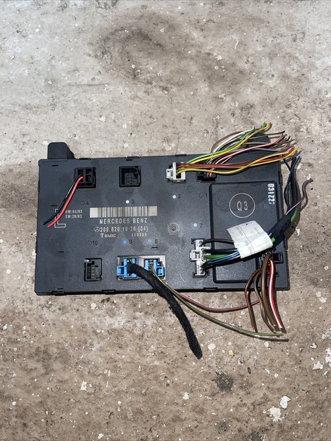 Mercedes-Benz CLK W209 Passenger Side Door Control Module 2098201926 ...
