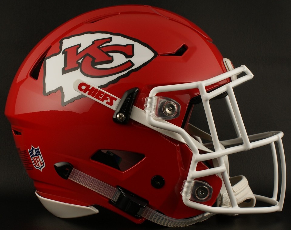 KANSAS CITY CHIEFS NFL Riddell SPEEDFLEX Authentic Gameday Football ...