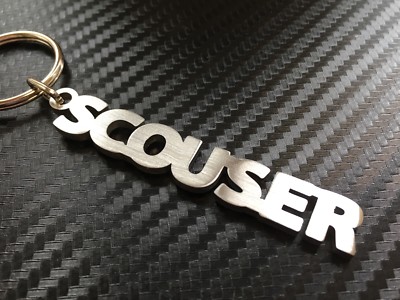 SCOUSER Liverpool Liverpudlian Merseyside Mersey Slang Keyring Keychain ...