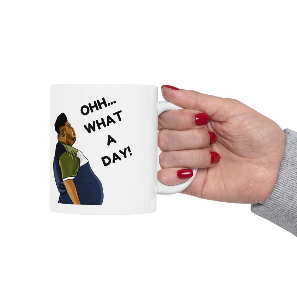 Novelty Harvey Price Oh What a Day Mug 11oz Ceramic | eBay UK