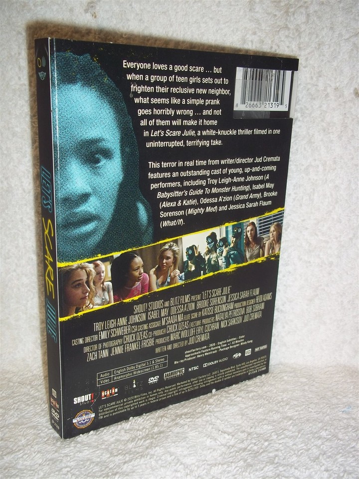 Let's Scare Julie (DVD, 2020) intense white knuckle horror thriller FP ...