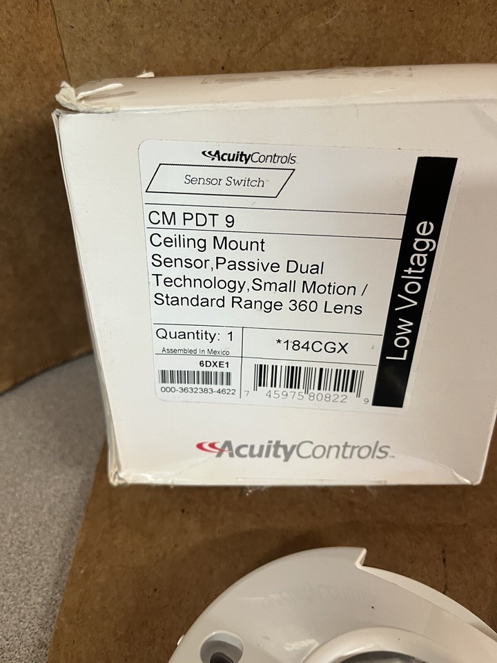 Acuity Controls 184CGX Ceiling Mount Sensor F1 | eBay