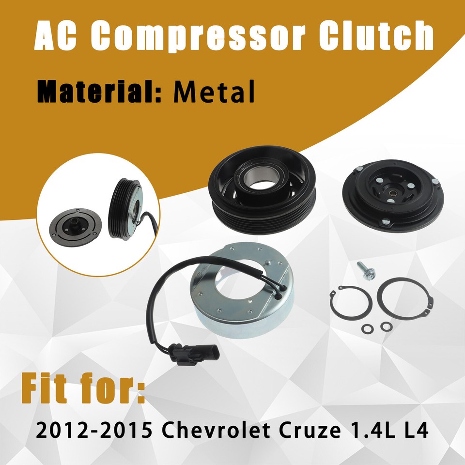 A/C Compressor Clutch Unit Fit for 2012 2013 2014 2015 Chevrolet Cruze ...