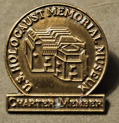 US Holocaust Memorial Museum Charter Member Lapel Pin | eBay