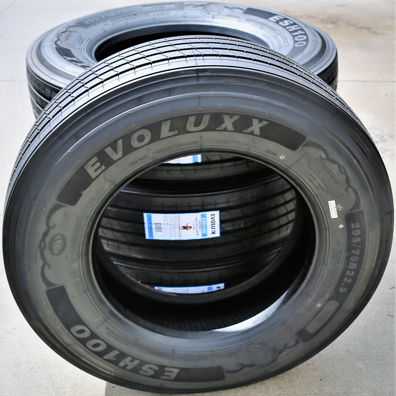 4 Tires Evoluxx ESH100 295/75R22.5 Load G 14 Ply Steer Commercial | eBay