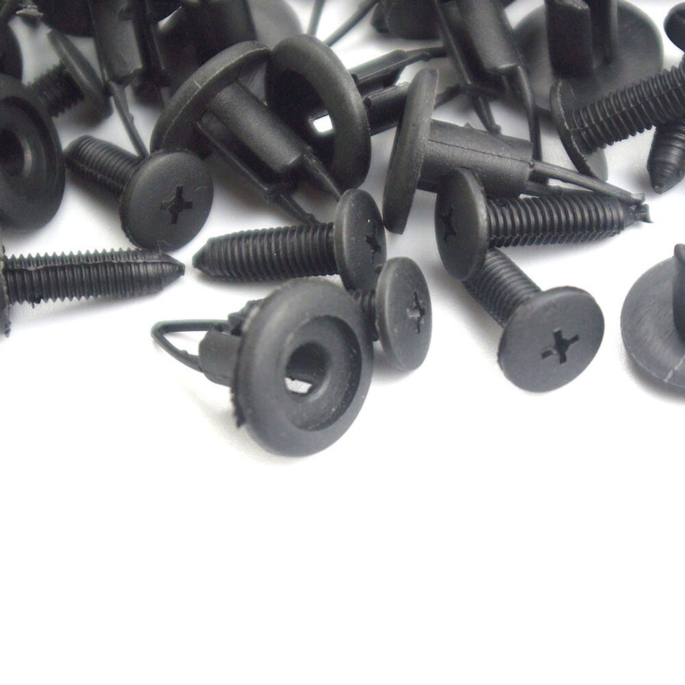 30x Bumper Fender Splash Guard Retainer Clips Fastener Fits For Toyota ...